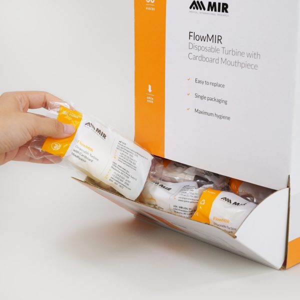 FlowMIR Disposable Turbines for MIR Spirometers - EO Medical
